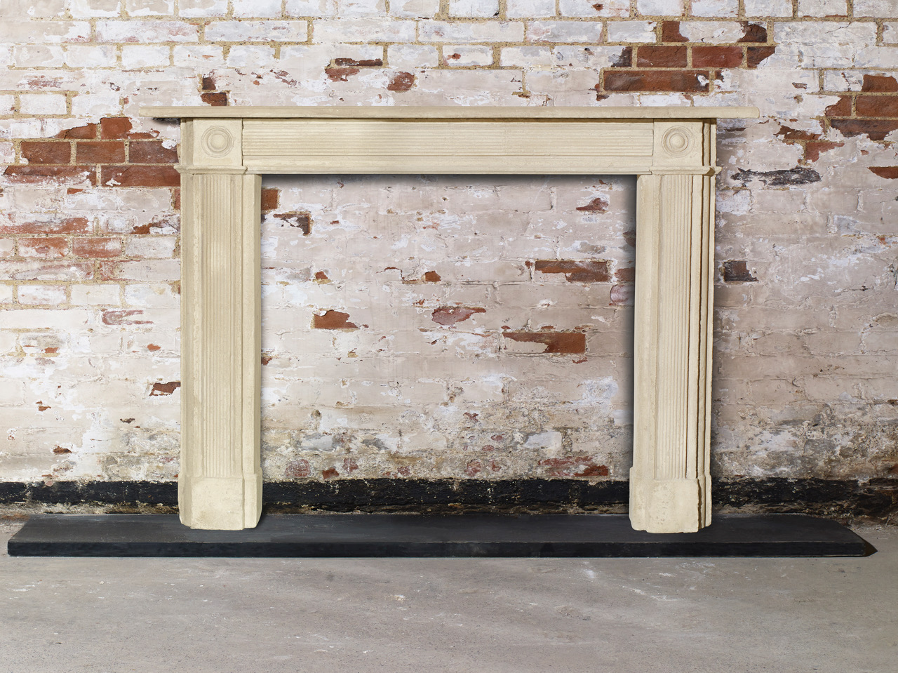 Georgian style aged reeded bulls eye - Renaissance London